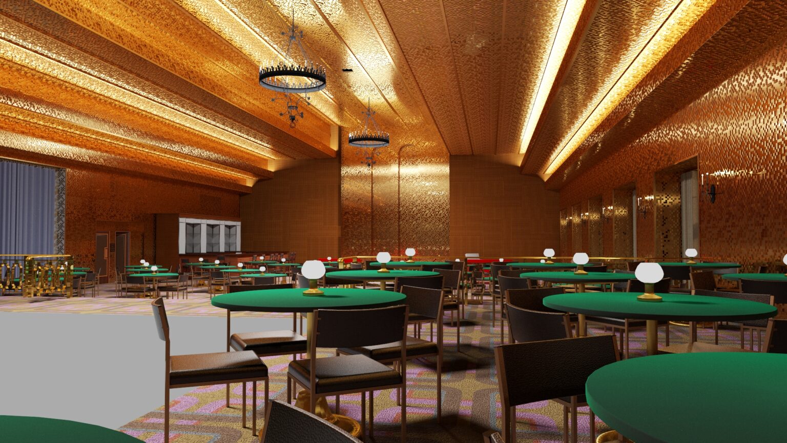 The Goldroom - The Shining sets – a digital reconstuction