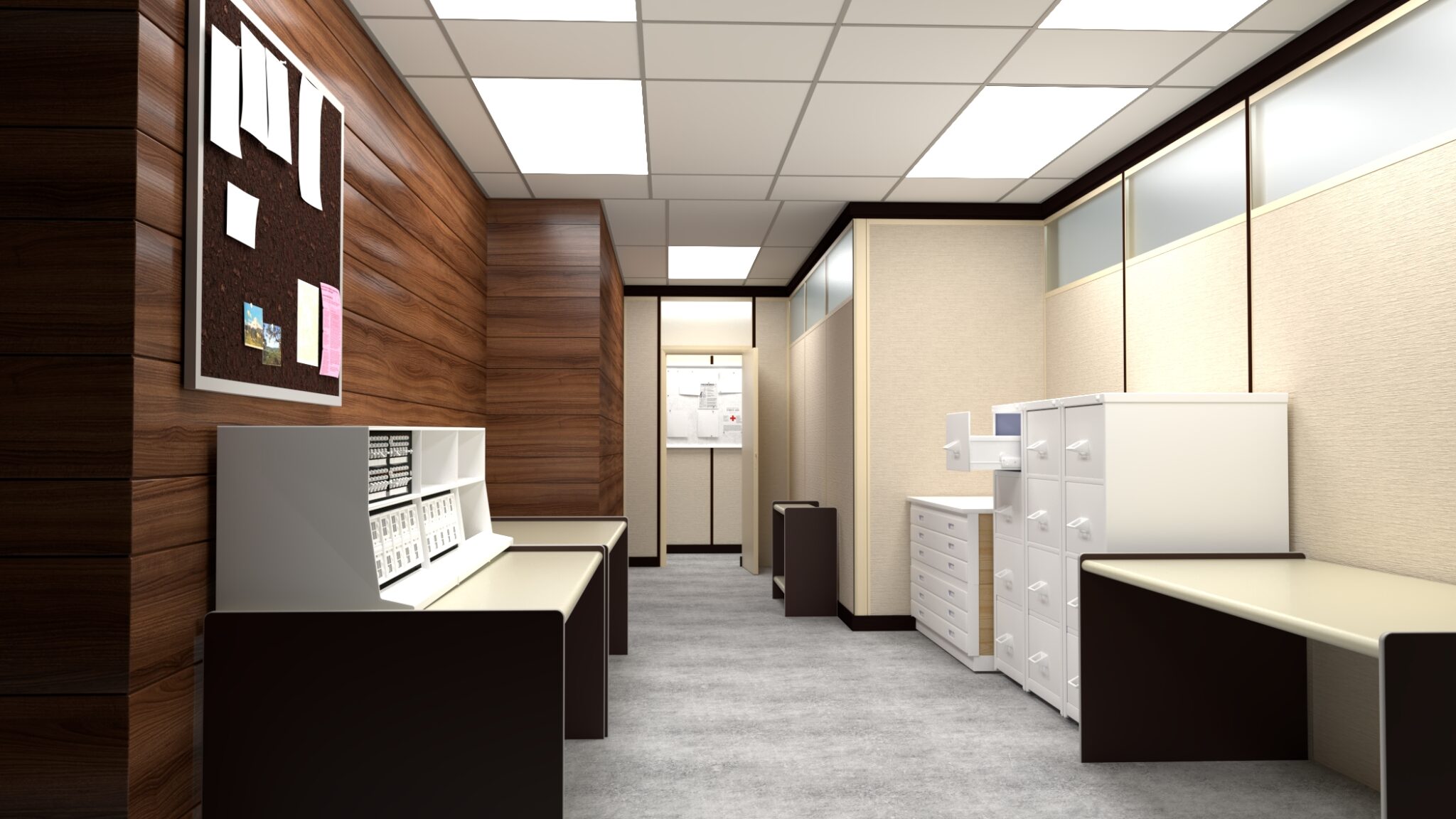 The Forest Service Office - The Shining – a digital reconstuction