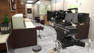 The Forest Service Office - The Shining – a digital reconstuction